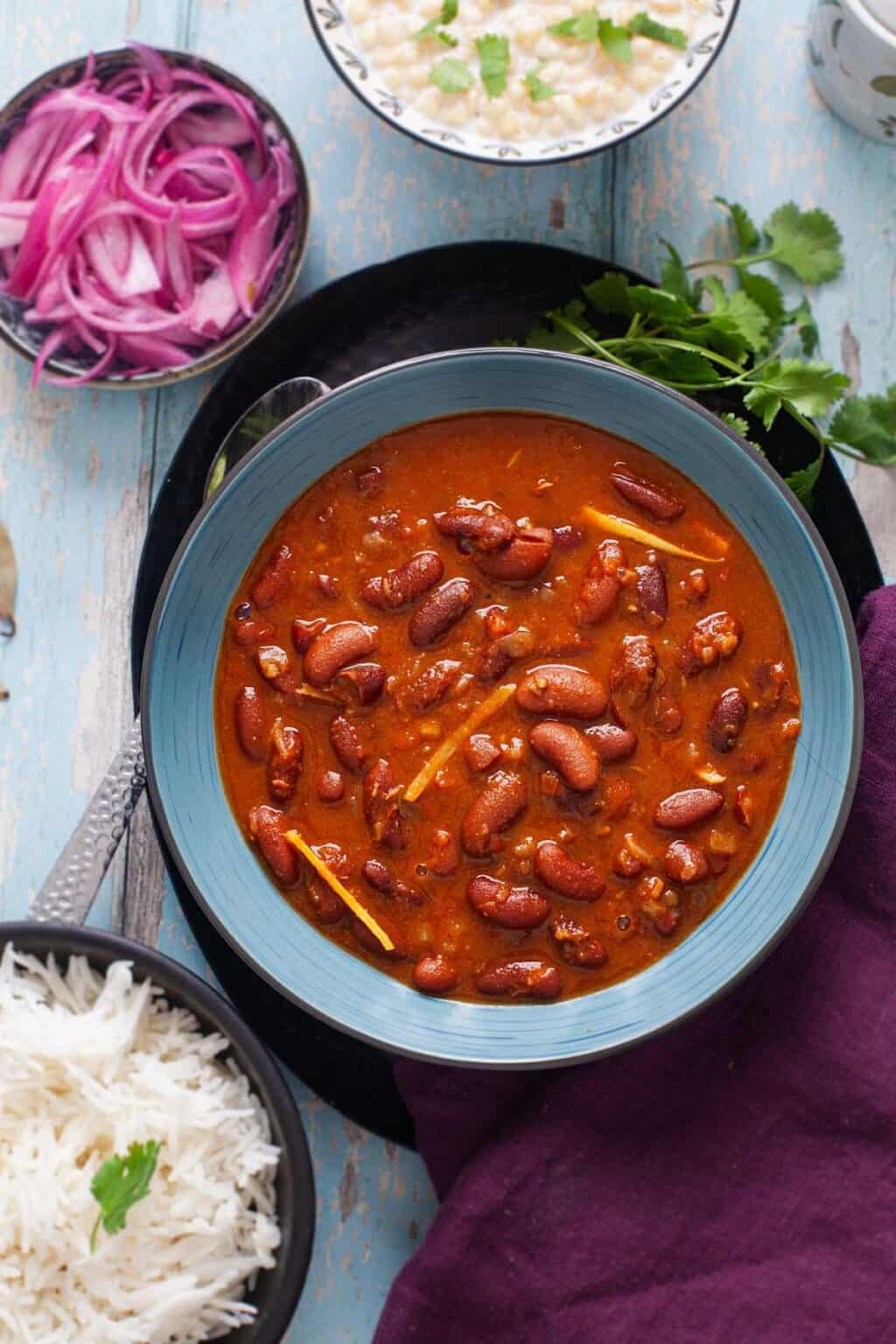 Rajma Masala (Kidney Beans Curry) - Sinfully Spicy