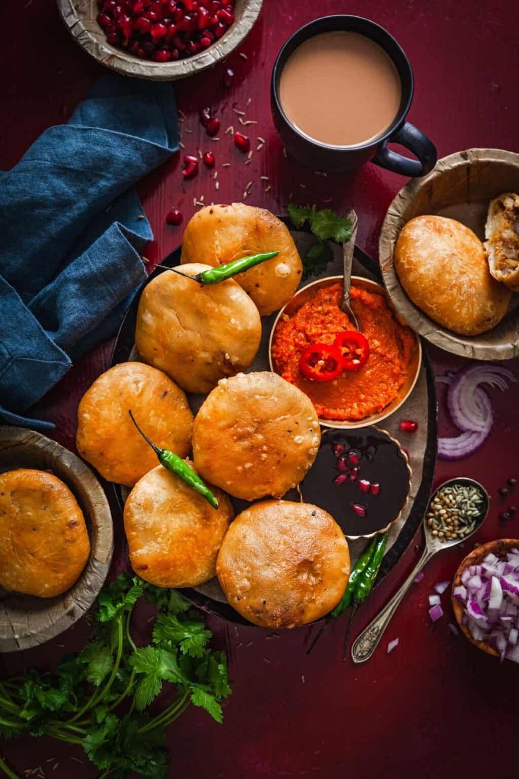 Rajasthani Pyaz Ki Kachori - Sinfully Spicy