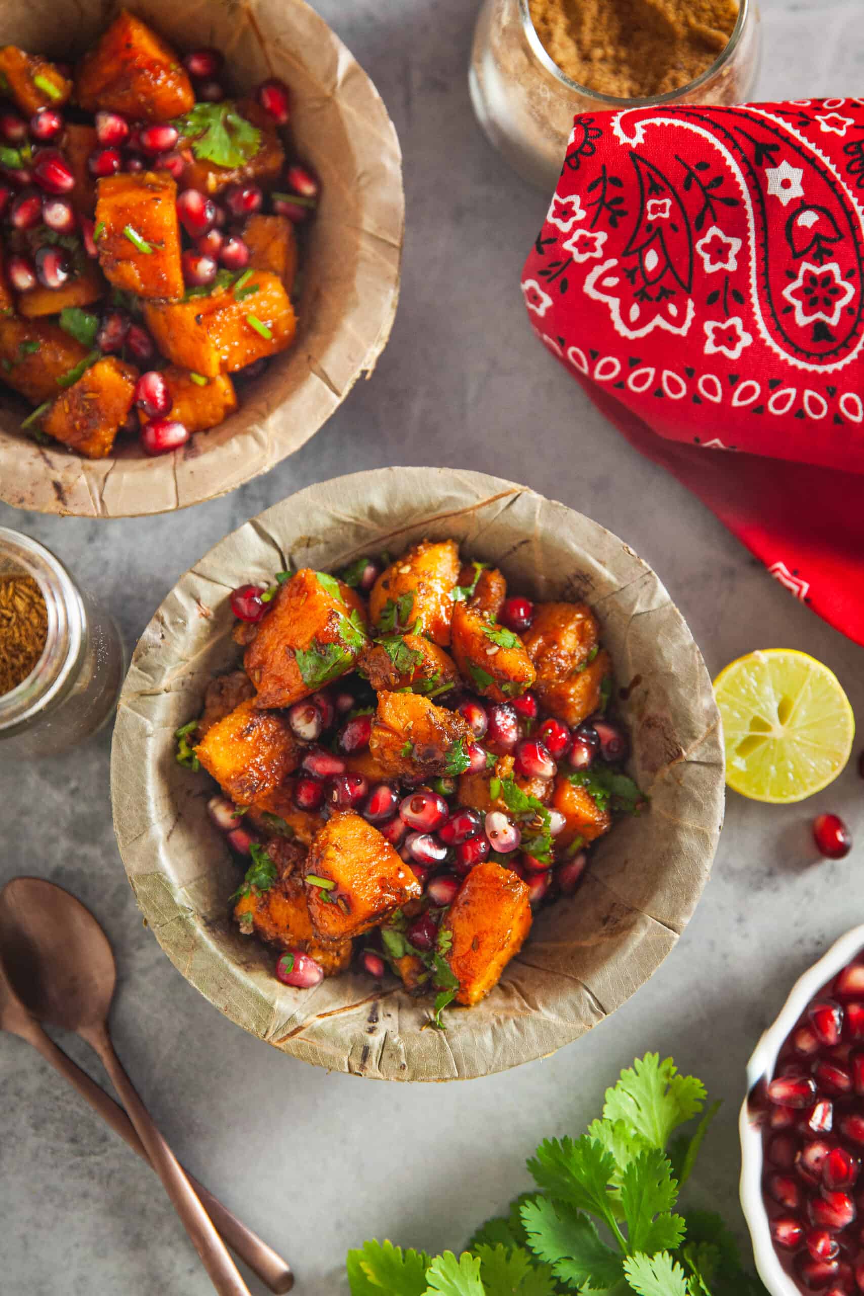 Sweet Potato Chaat (Shakarkandi Chaat) - Sinfully Spicy