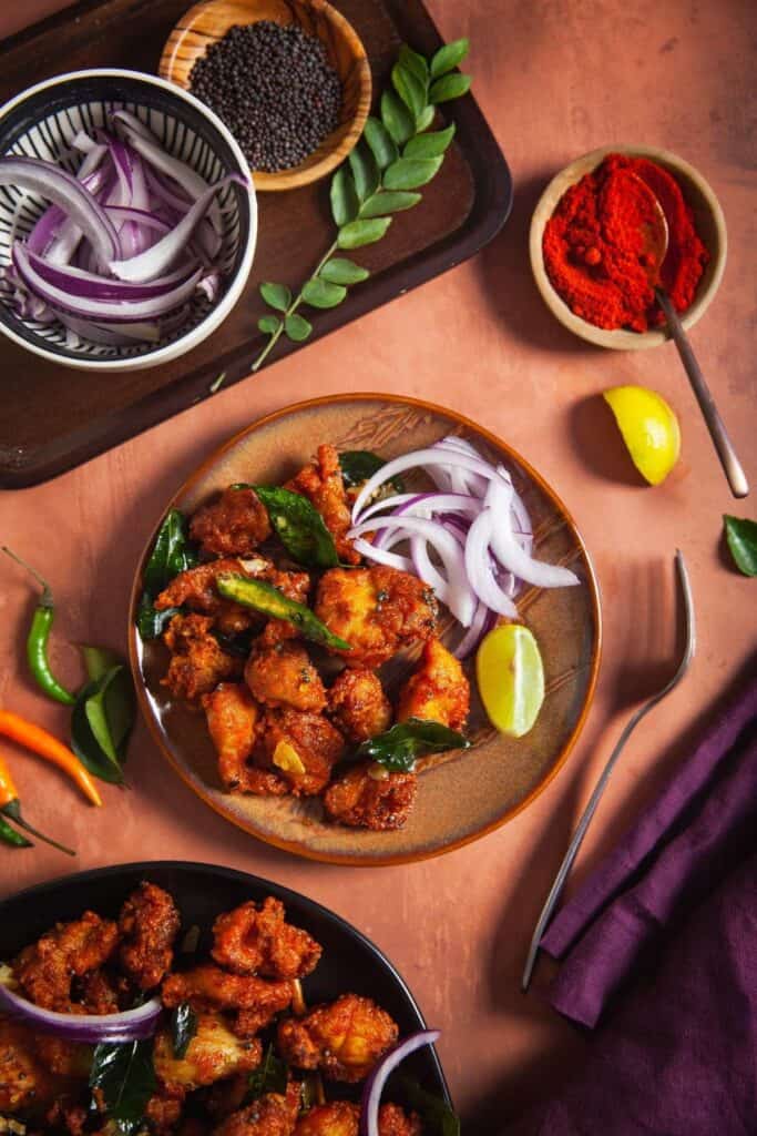 Crispy & Spicy Chicken 65 at Home (Dry Version) - Sinfully Spicy
