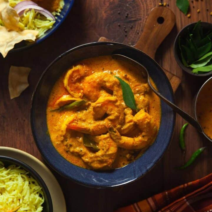 Malabar Shrimp Curry - Sinfully Spicy