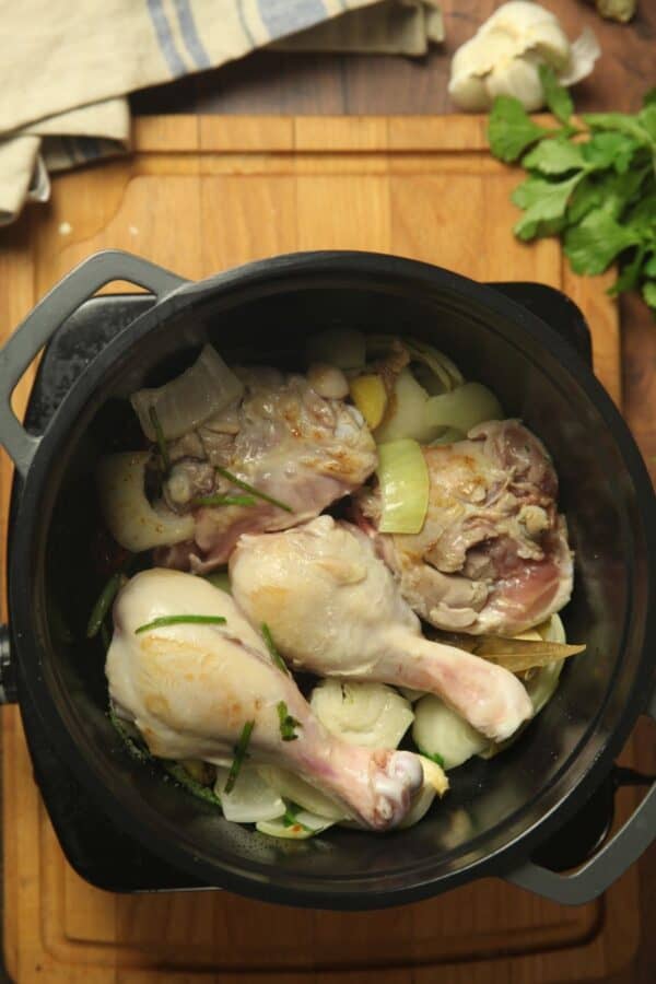 Chicken Shorba(Soup) - Sinfully Spicy