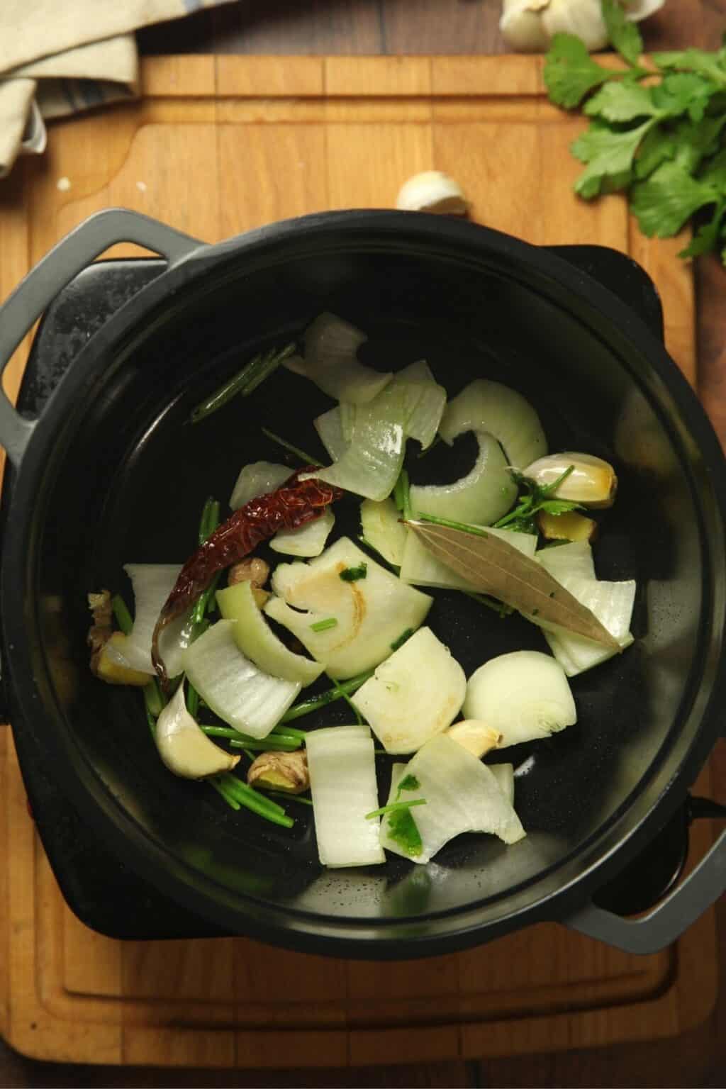 Chicken Shorba(Soup) - Sinfully Spicy