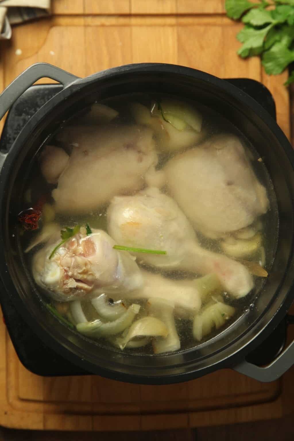 Chicken Shorba(Soup) - Sinfully Spicy
