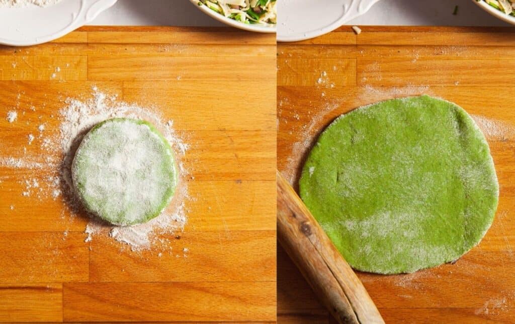 Stuffed Palak Paneer Paratha - Sinfully Spicy