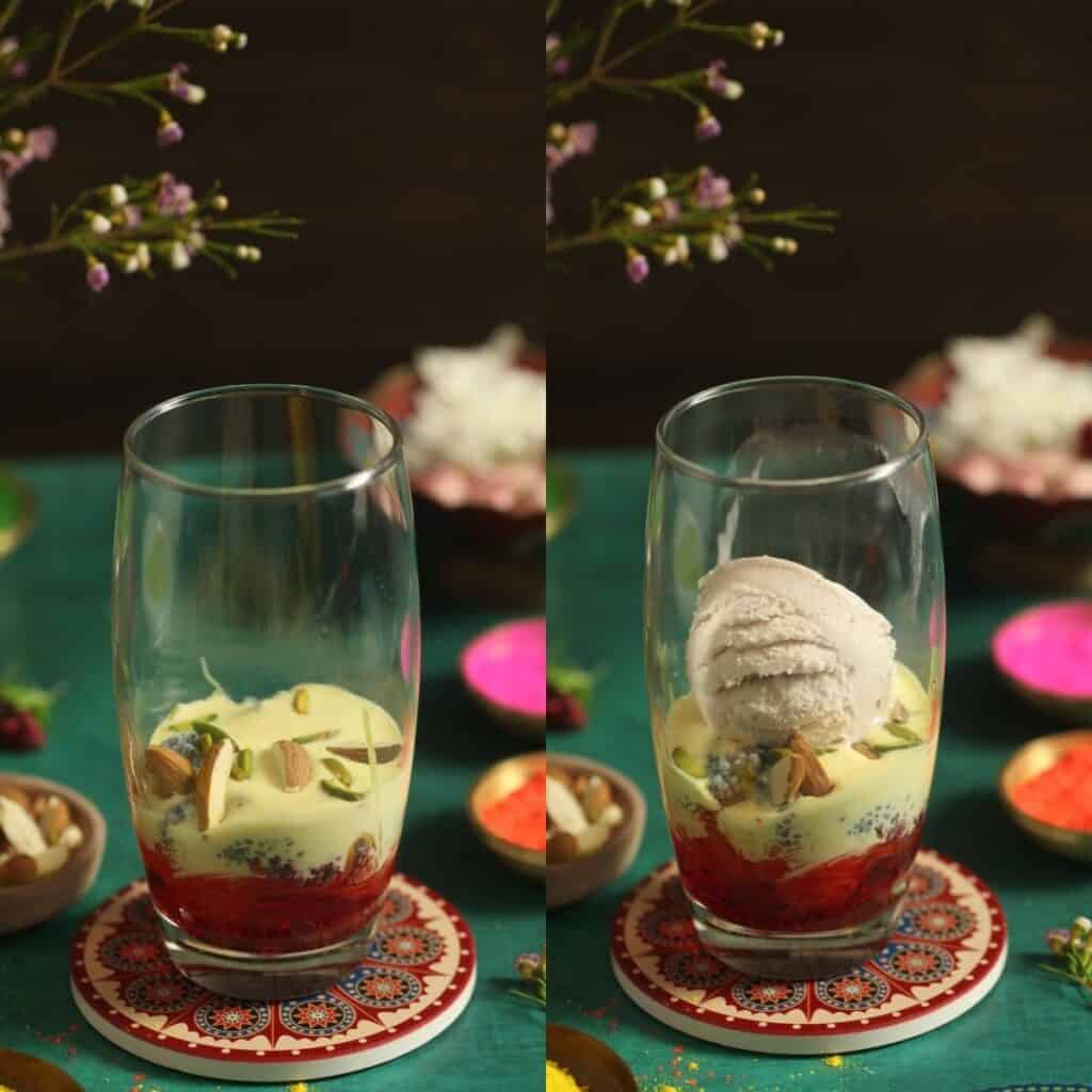 Rose Falooda Recipe (With Instant Rabri) - Sinfully Spicy