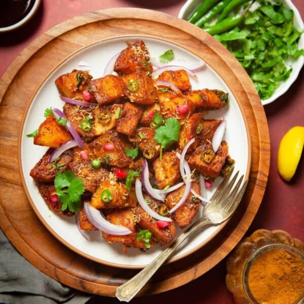Aloo Chaat Recipe -Delhi Style - Sinfully Spicy