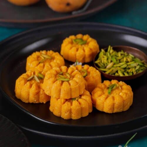 Mango Sandesh (Aam Sondesh) - Sinfully Spicy