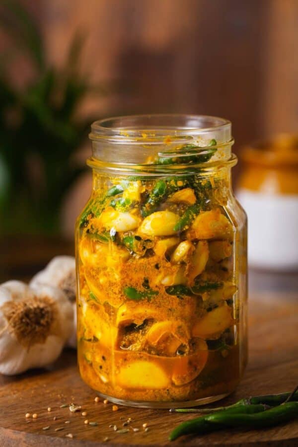 Spicy Garlic Achaar - Sinfully Spicy