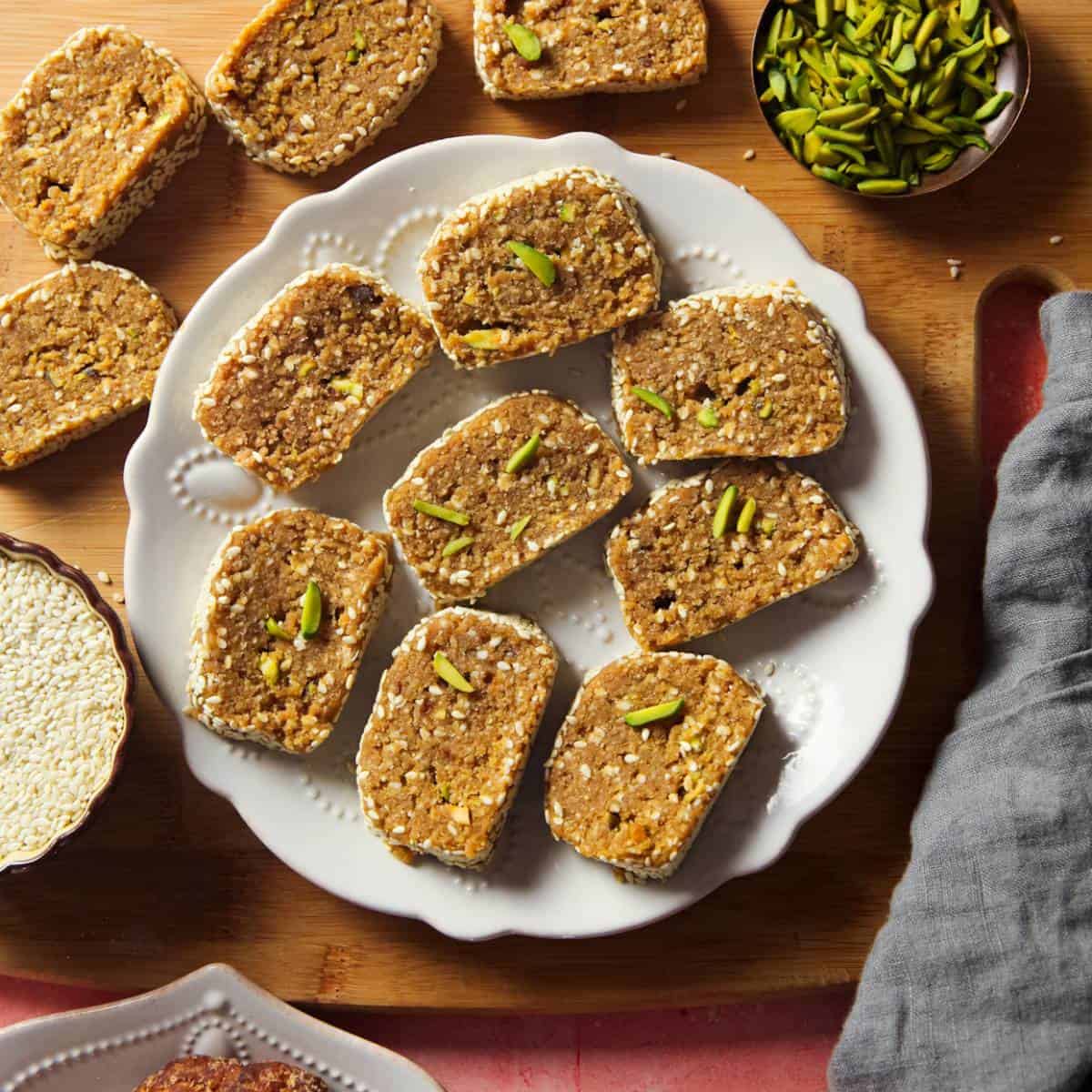 Til Mawa Roll (Makar Sankranti Recipe) - Sinfully Spicy