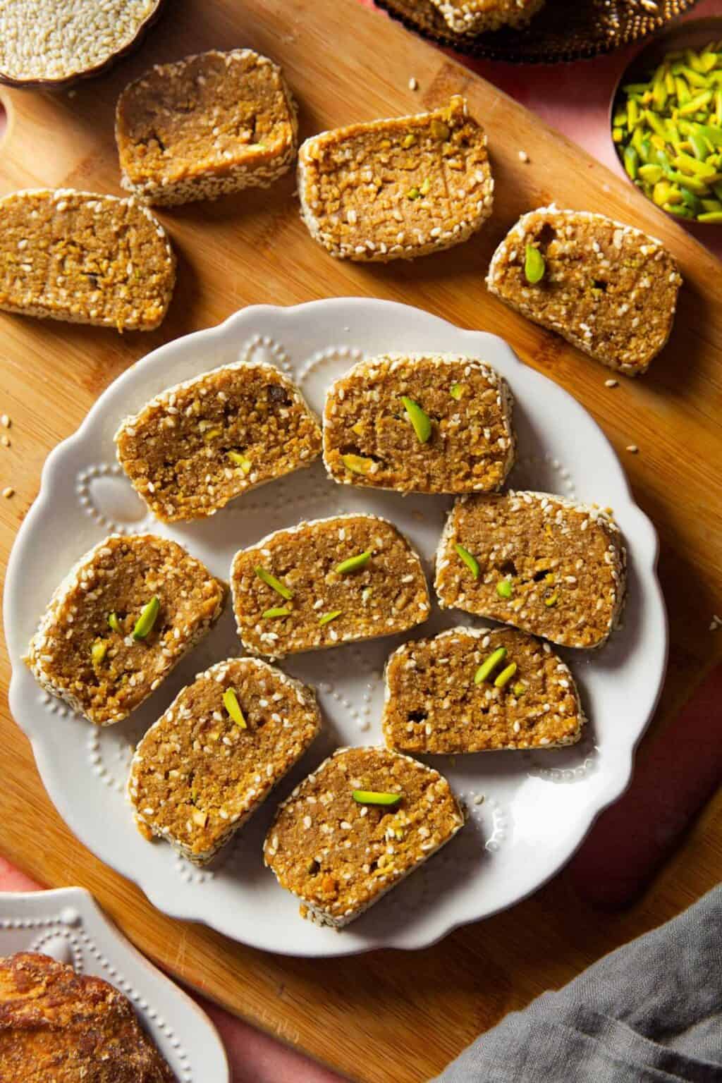 Til Mawa Roll (Makar Sankranti Recipe) - Sinfully Spicy