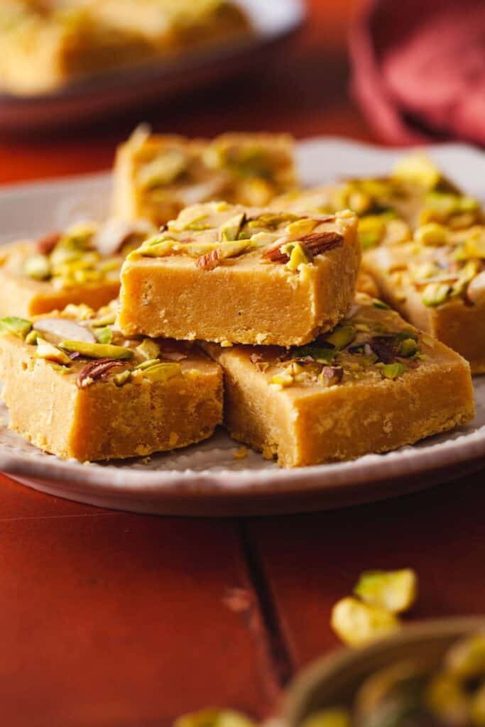 Soft Besan Ki Barfi - Sinfully Spicy