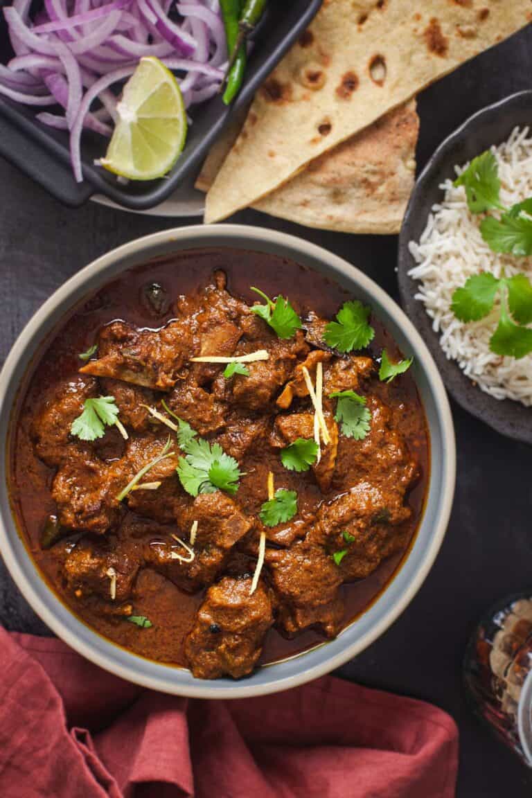 Tender Indian Goat Curry Recipe (Mutton Curry) - Sinfully Spicy