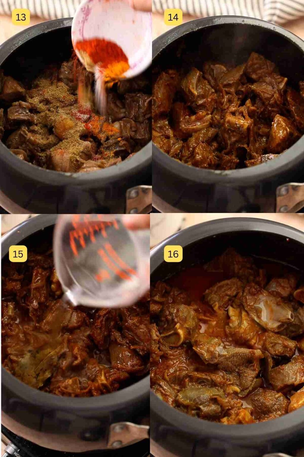 Bhuna Gosht (Mutton/Goat Bhuna) - Sinfully Spicy