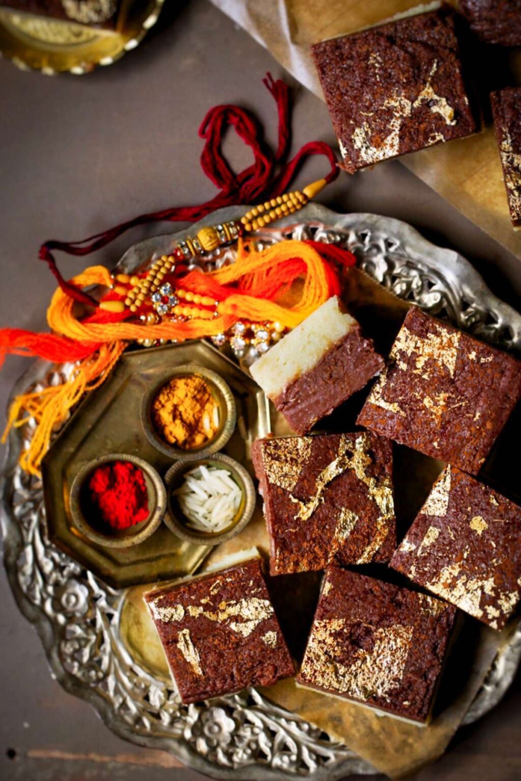 Easy 2-Layer Chocolate Burfi - Sinfully Spicy