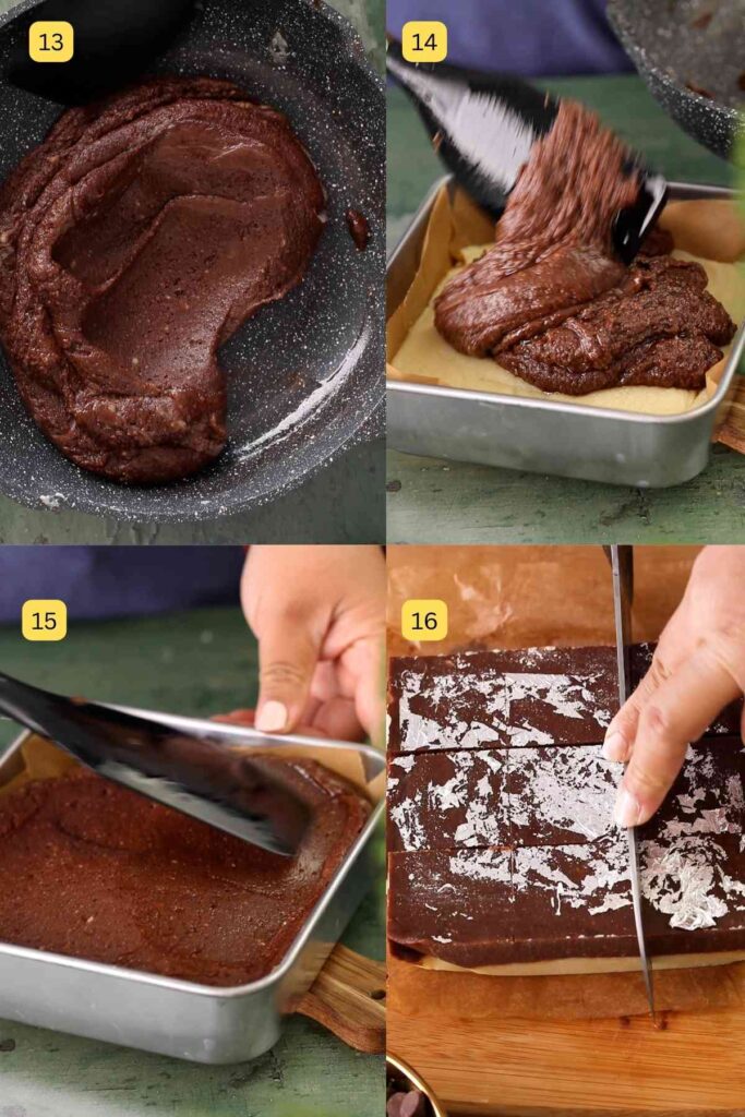 Easy 2-Layer Chocolate Burfi - Sinfully Spicy