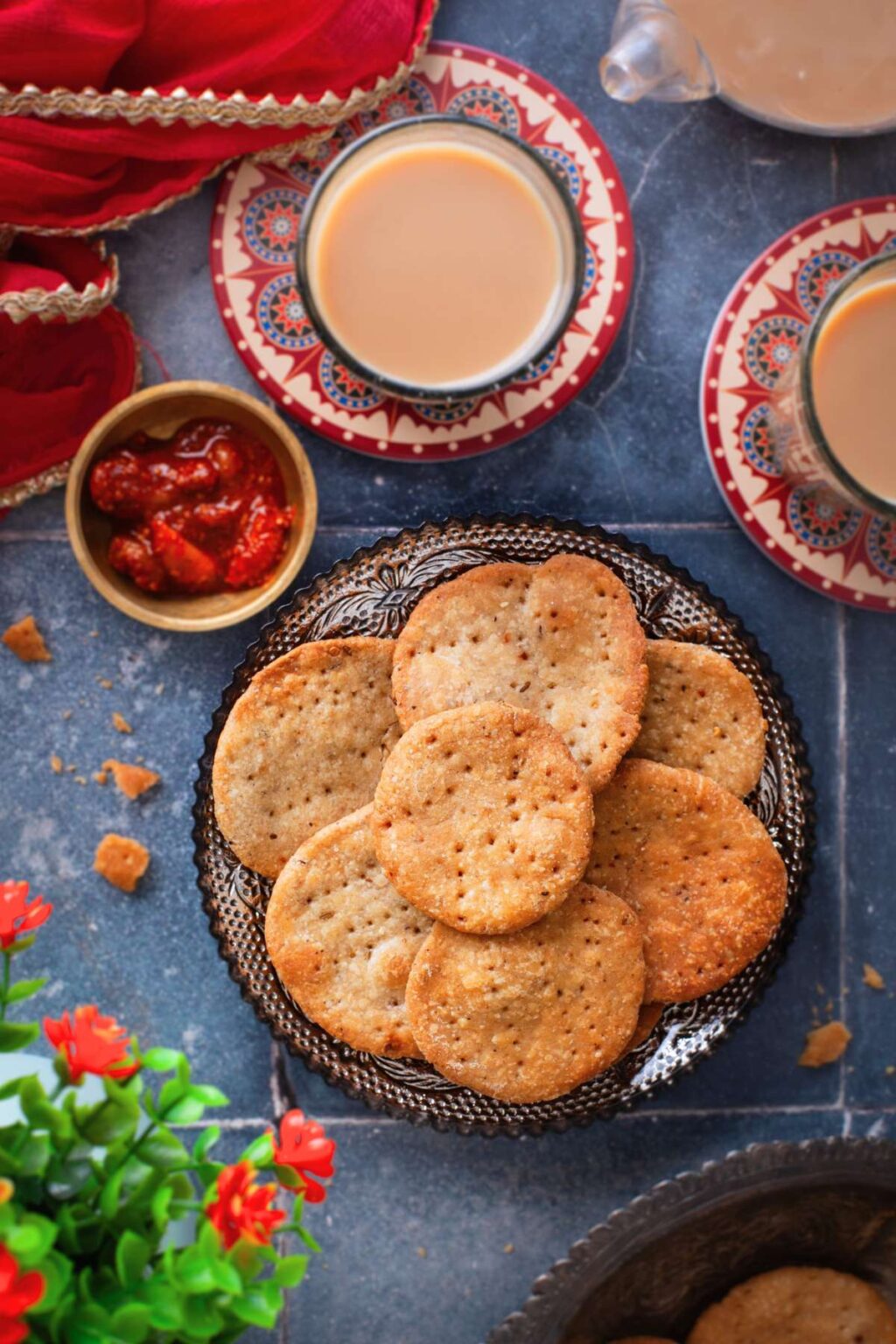 Atta Mathri Recipe - Sinfully Spicy