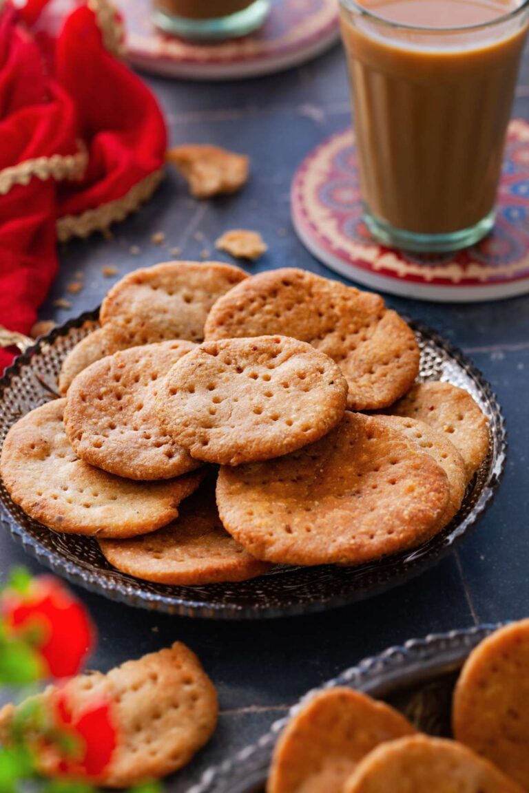 Atta Mathri Recipe - Sinfully Spicy