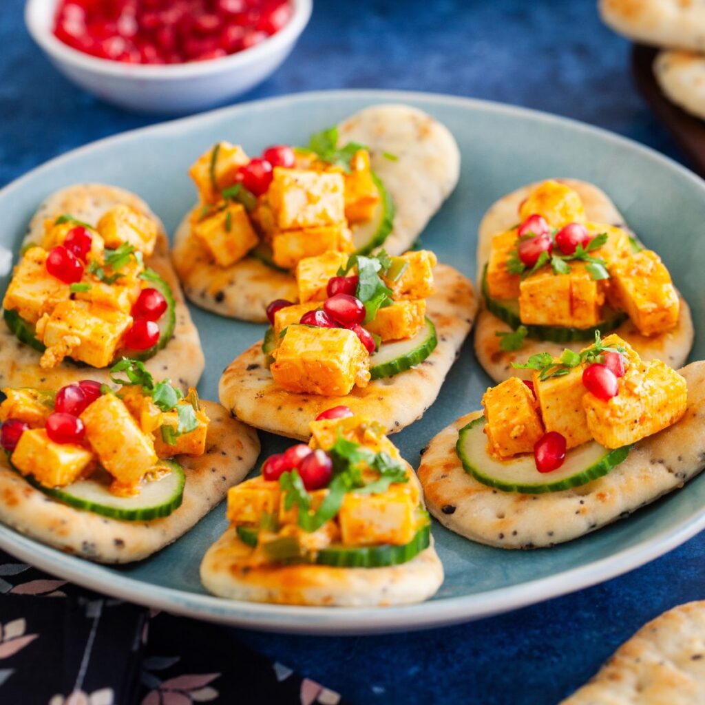 Peri Peri Paneer Bites (Easy Paneer Appetizer) - Sinfully Spicy