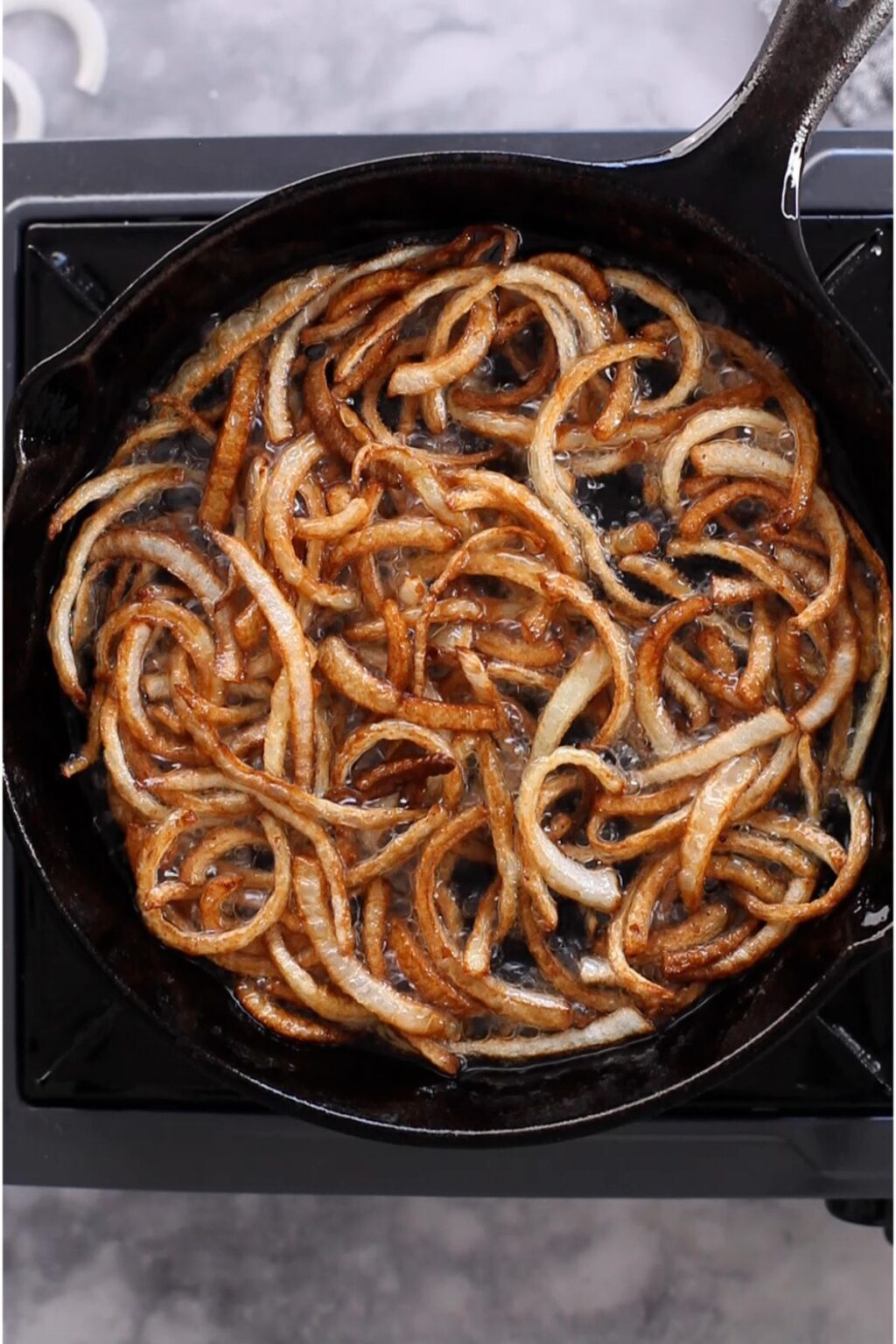 How To Make Crispy Deep-Fried Onions (Air fryer Option) - Sinfully Spicy