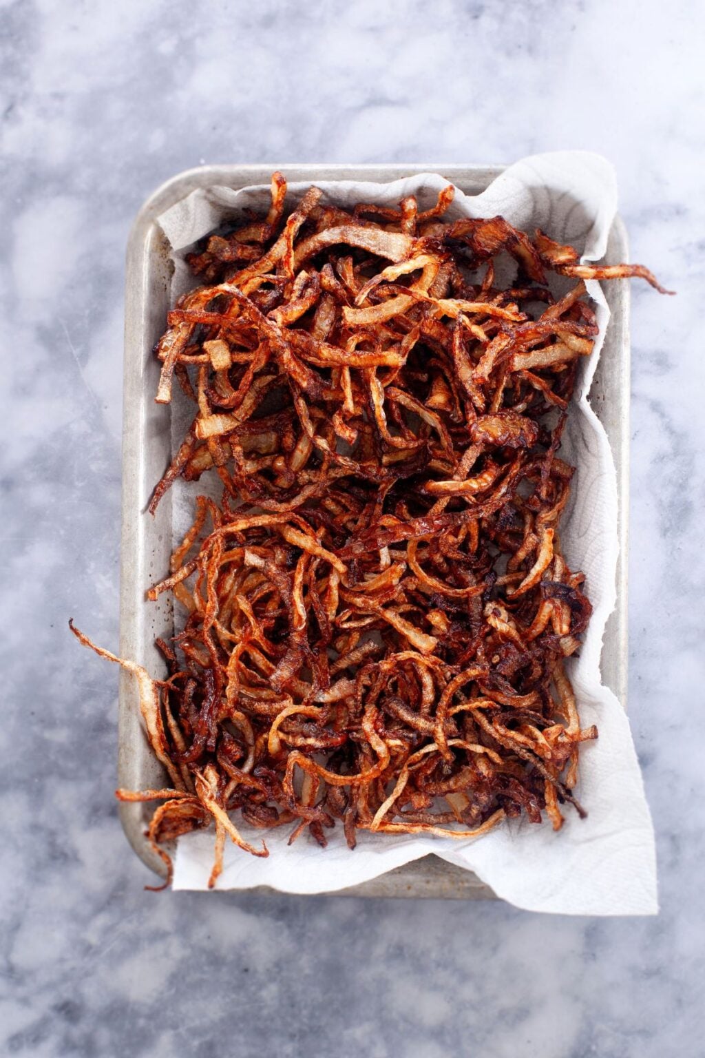 How To Make Crispy Deep-Fried Onions (Air fryer Option) - Sinfully Spicy