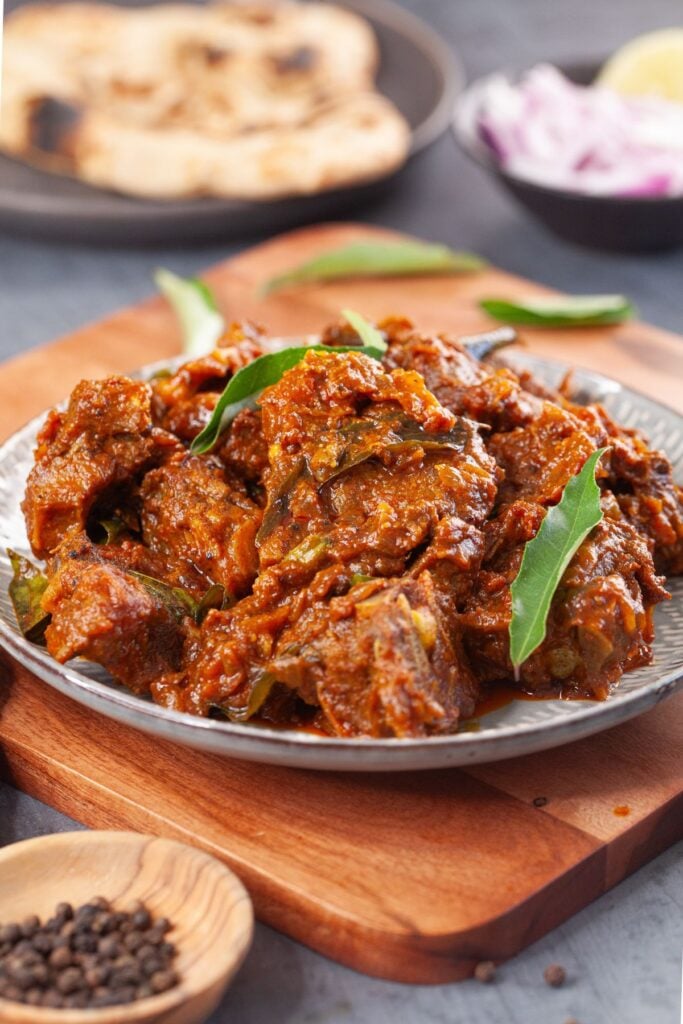 Mutton Pepper Fry (Restaurant Style) - Sinfully Spicy