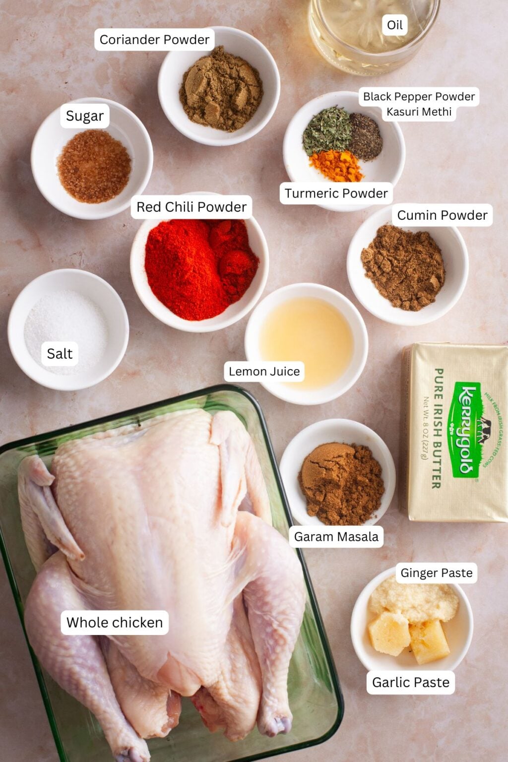 Indian Roast Chicken (Masala Roasted Whole Chicken) - Sinfully Spicy