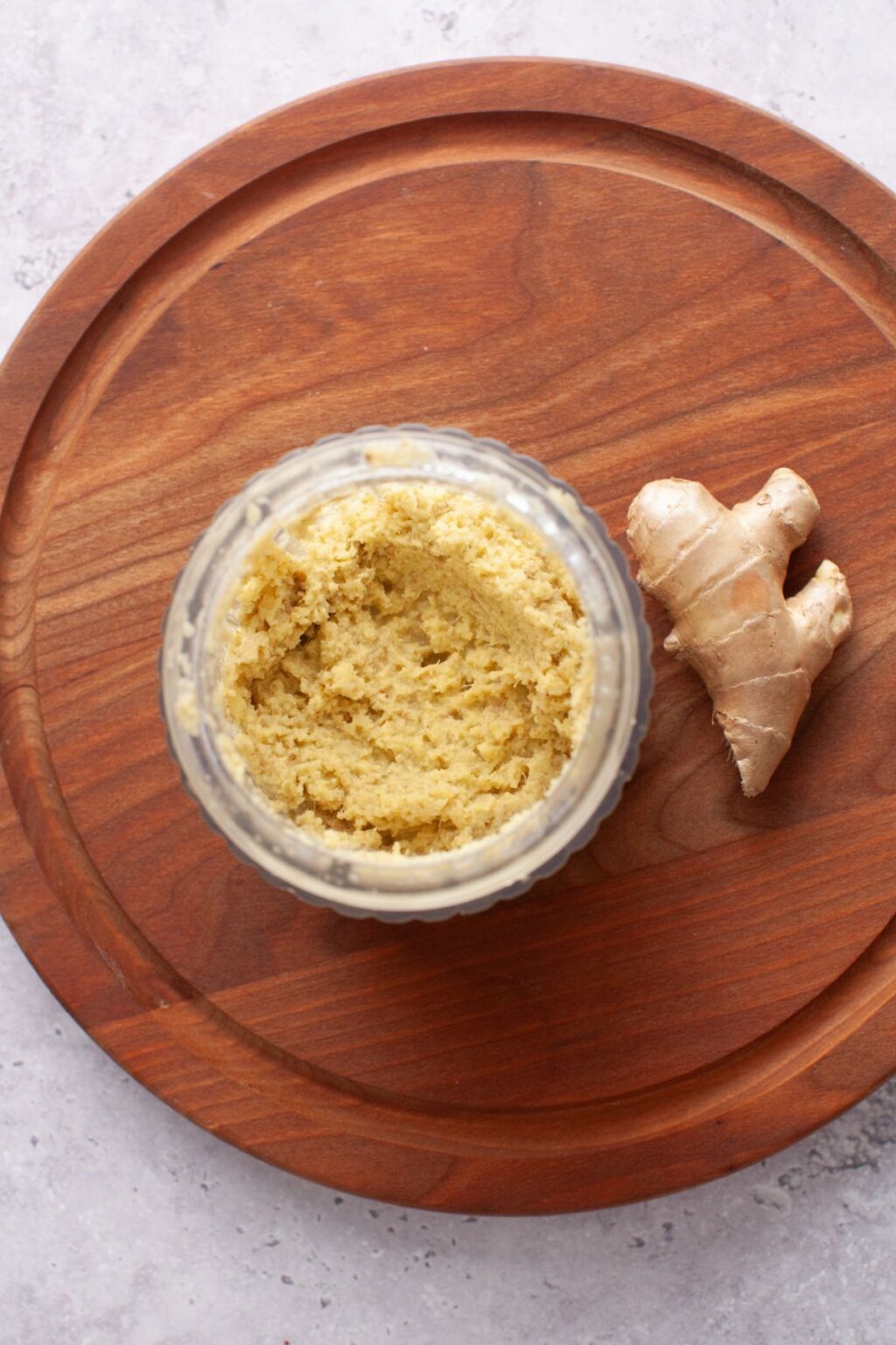 Homemade Ginger Paste (1 ingredient) - Sinfully Spicy