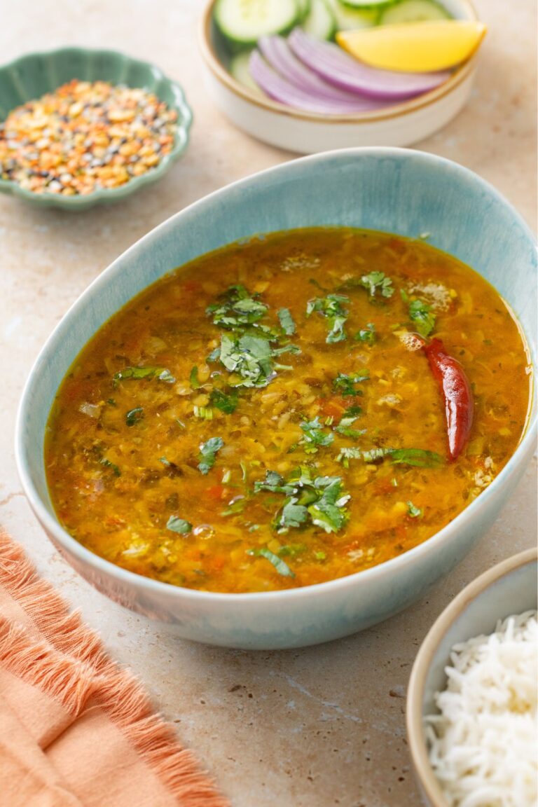 Instant Pot Mixed Dal Recipe (Panchmel Dal) - Sinfully Spicy